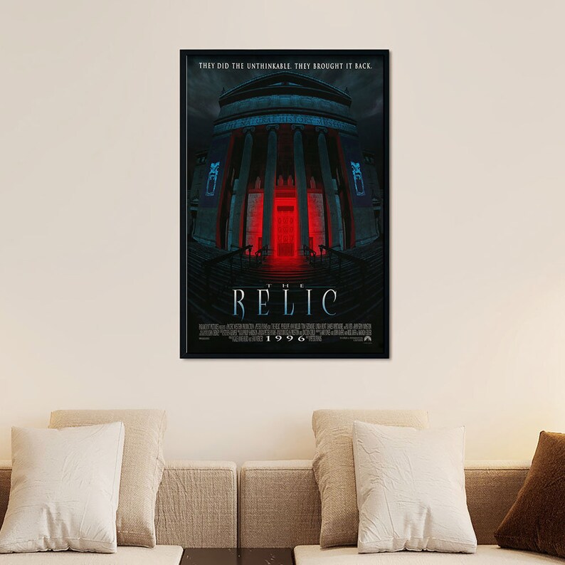 The Relic 1997 Movie Poster , Poster Art, High Quality Canvas Prints ...