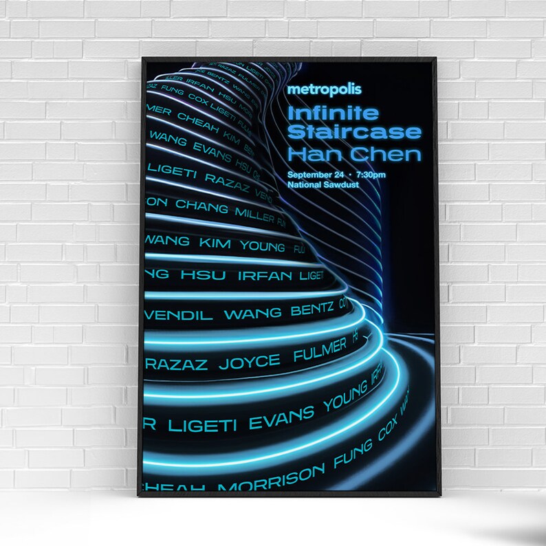 Infinite_poster_metropolis Poster, Customized Poster, Poster Art, High ...