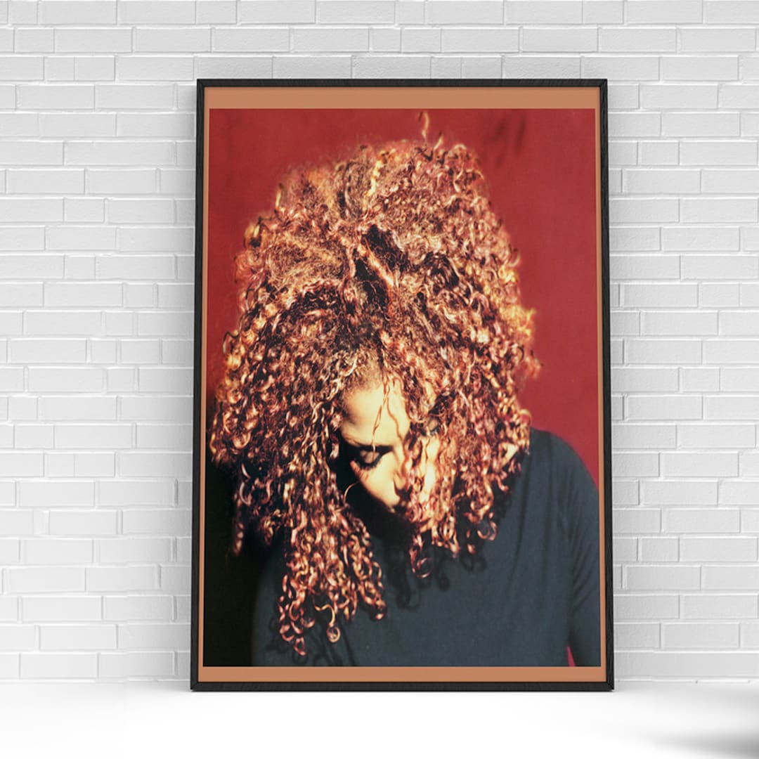 Janet Jackson the Velvet Rope deluxe Edition Album Poster, Poster Art ...