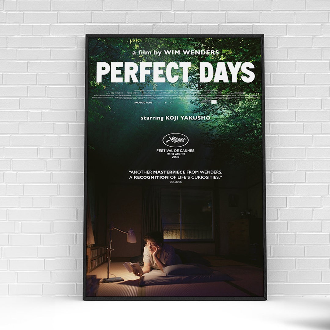 Perfect Days Movie Poster, Customized Poster, Poster Art, High Quality ...