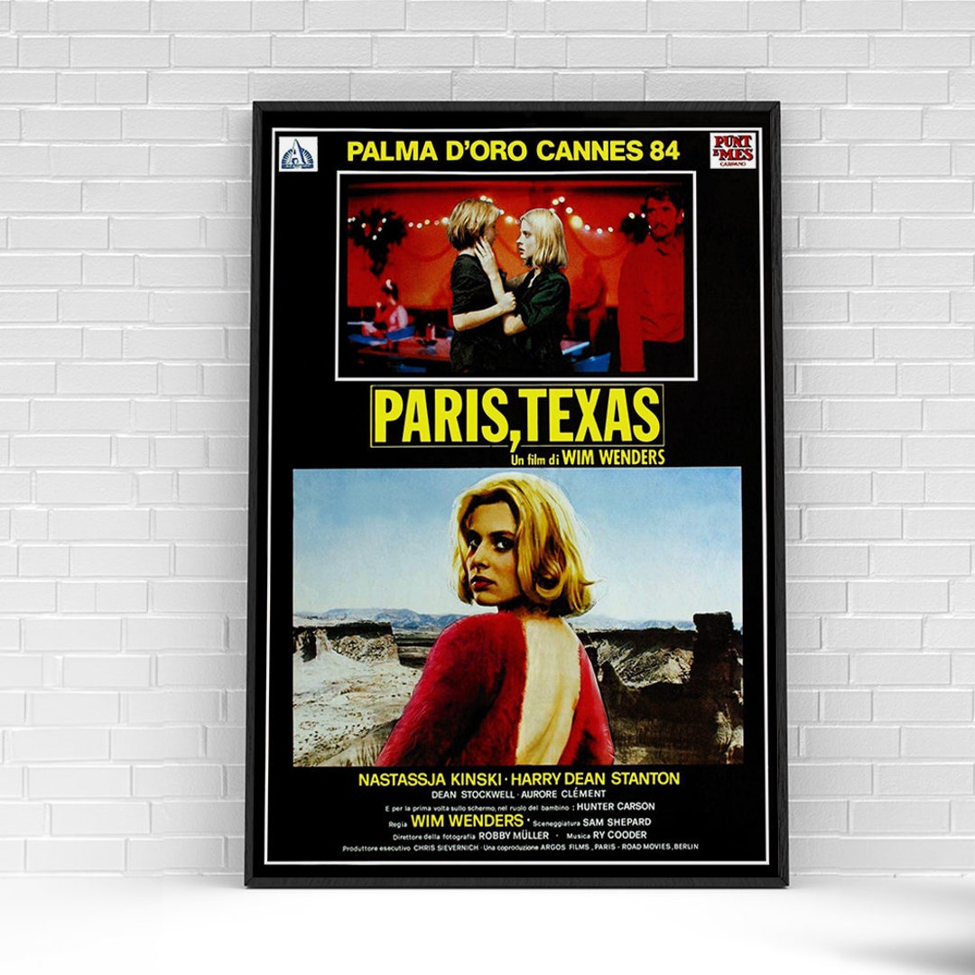 Paris, Texas Movie Poster, Customized Poster, Poster Art, High Quality ...