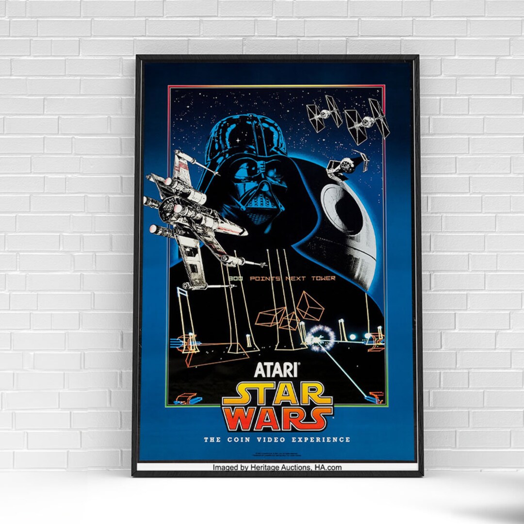 Star Wars Atari Poster, Customized Poster, Poster Art, High Quality ...