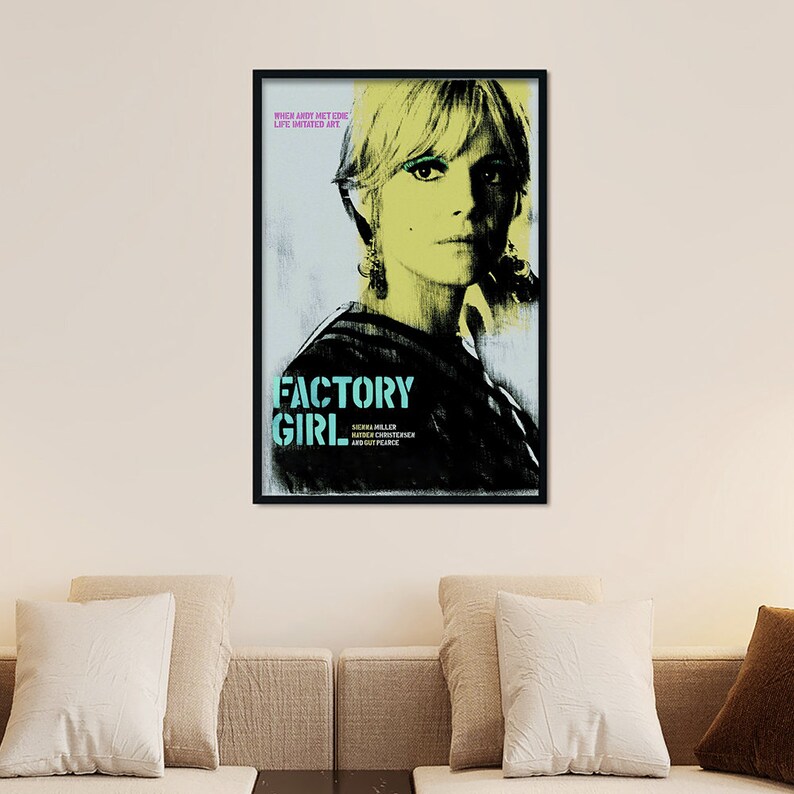 Factory Girl Movie Flyer Poster, Customized Poster, Poster Art, High ...