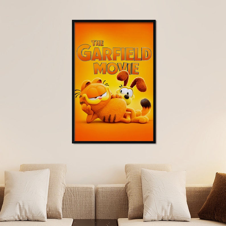 The Garfield Movie Movie Poster, Customized Poster, Poster Art, High ...