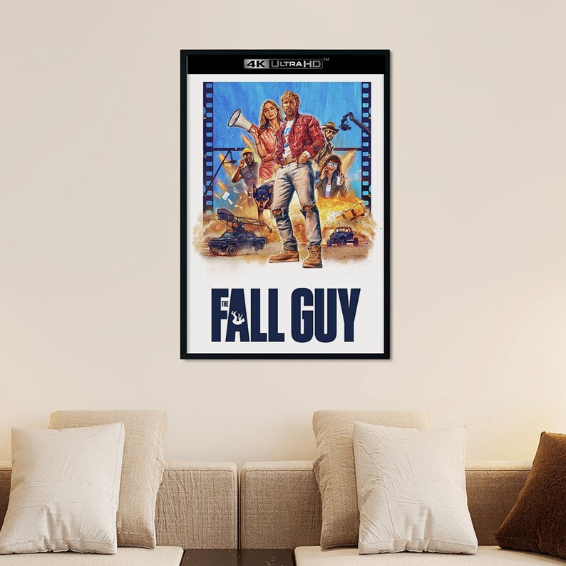 The Fall Guy Movie Poster, Customized Poster, Poster Art, High Quality ...