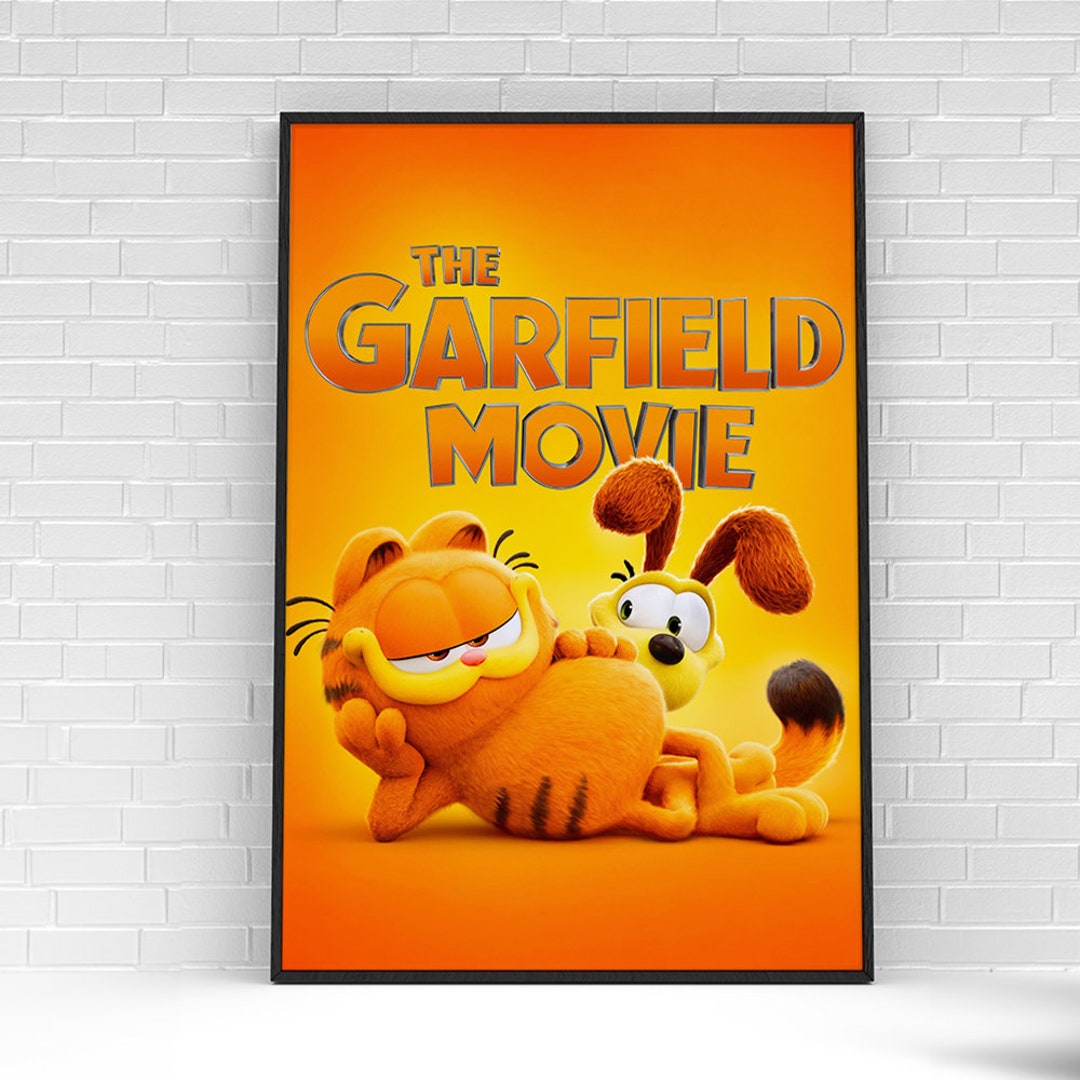 The Garfield Movie Movie Poster, Customized Poster, Poster Art, High ...