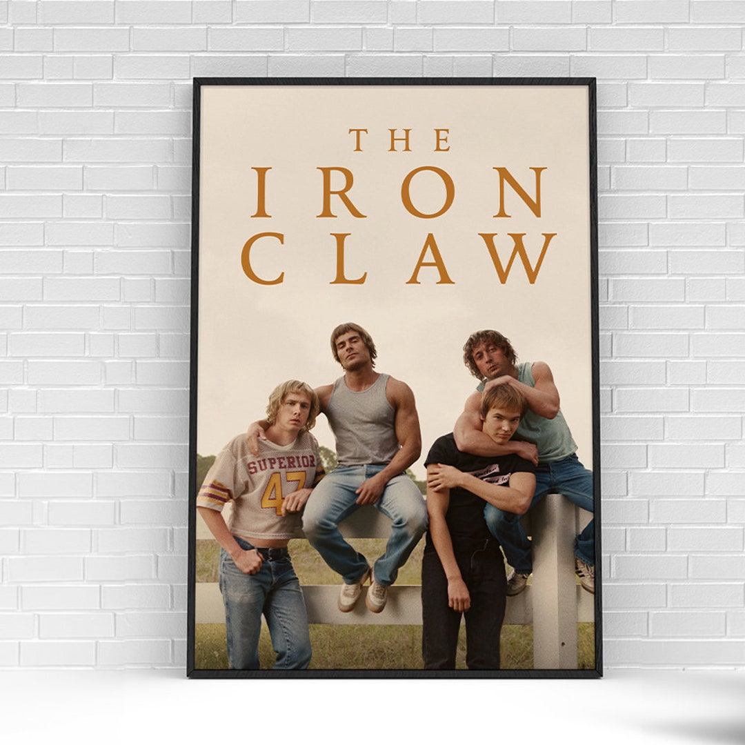 The Iron Claw Movie Poster, Customized Poster, Poster Art, High Quality ...