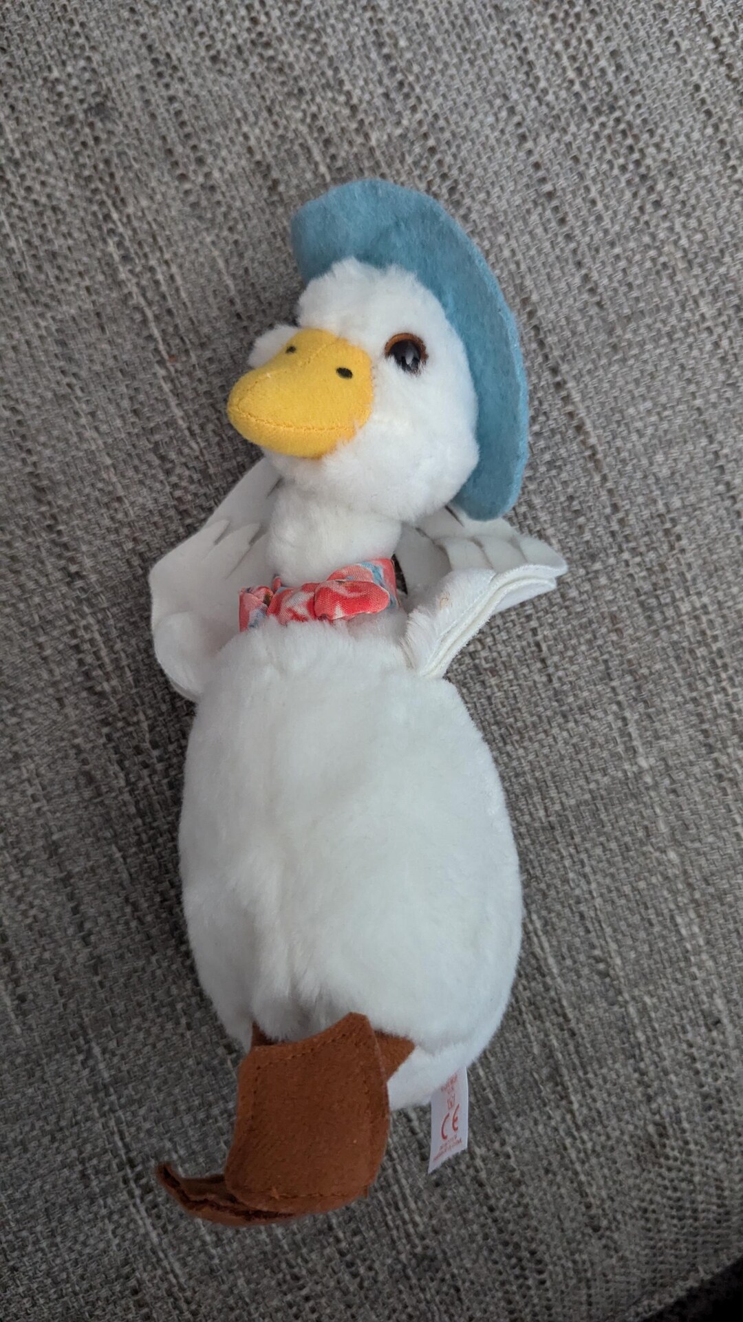 Ty Jemima Puddle Duck Peter Rabbit Friends Small Beanie Teddy Soft Toy ...