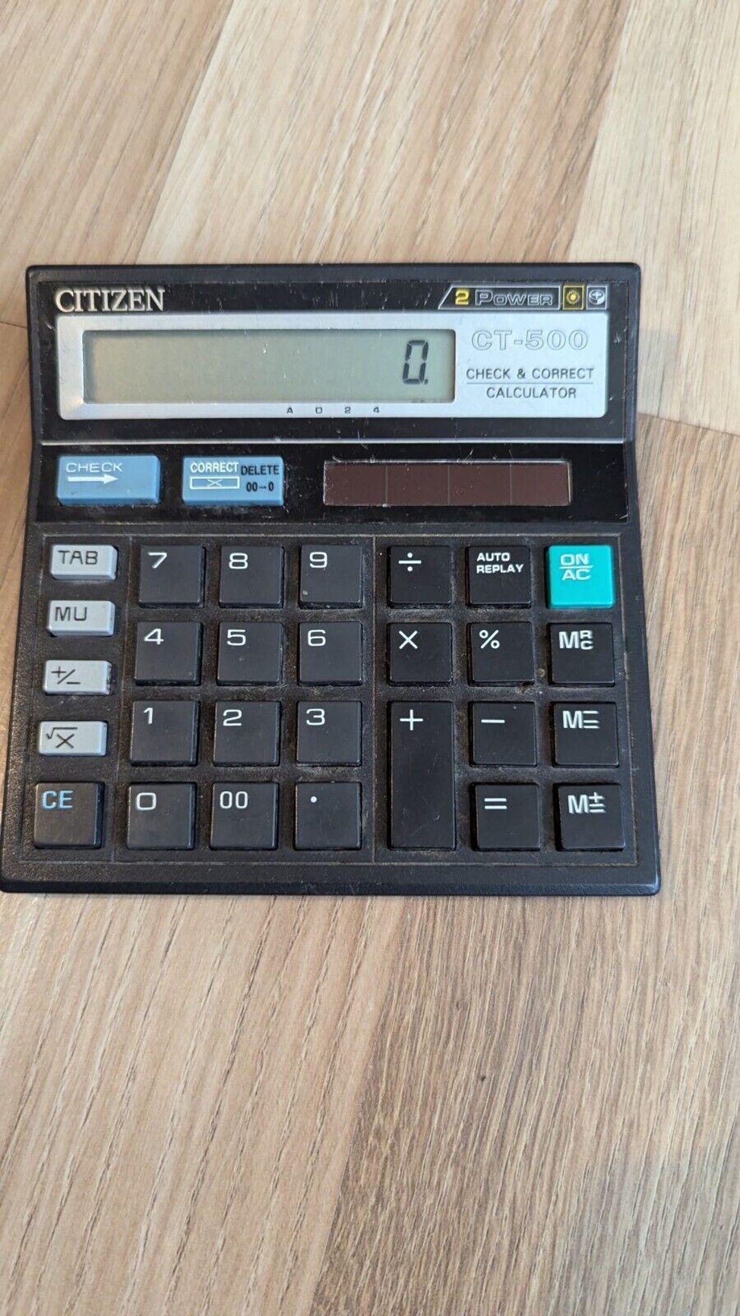 Citizen CT 500 Basic Calculator - Etsy