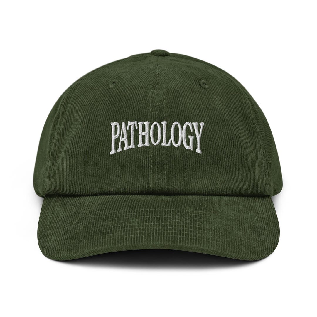 Pathology Pathologist Graduation Hats Gifts Embroidery Corduroy Hat Cap ...