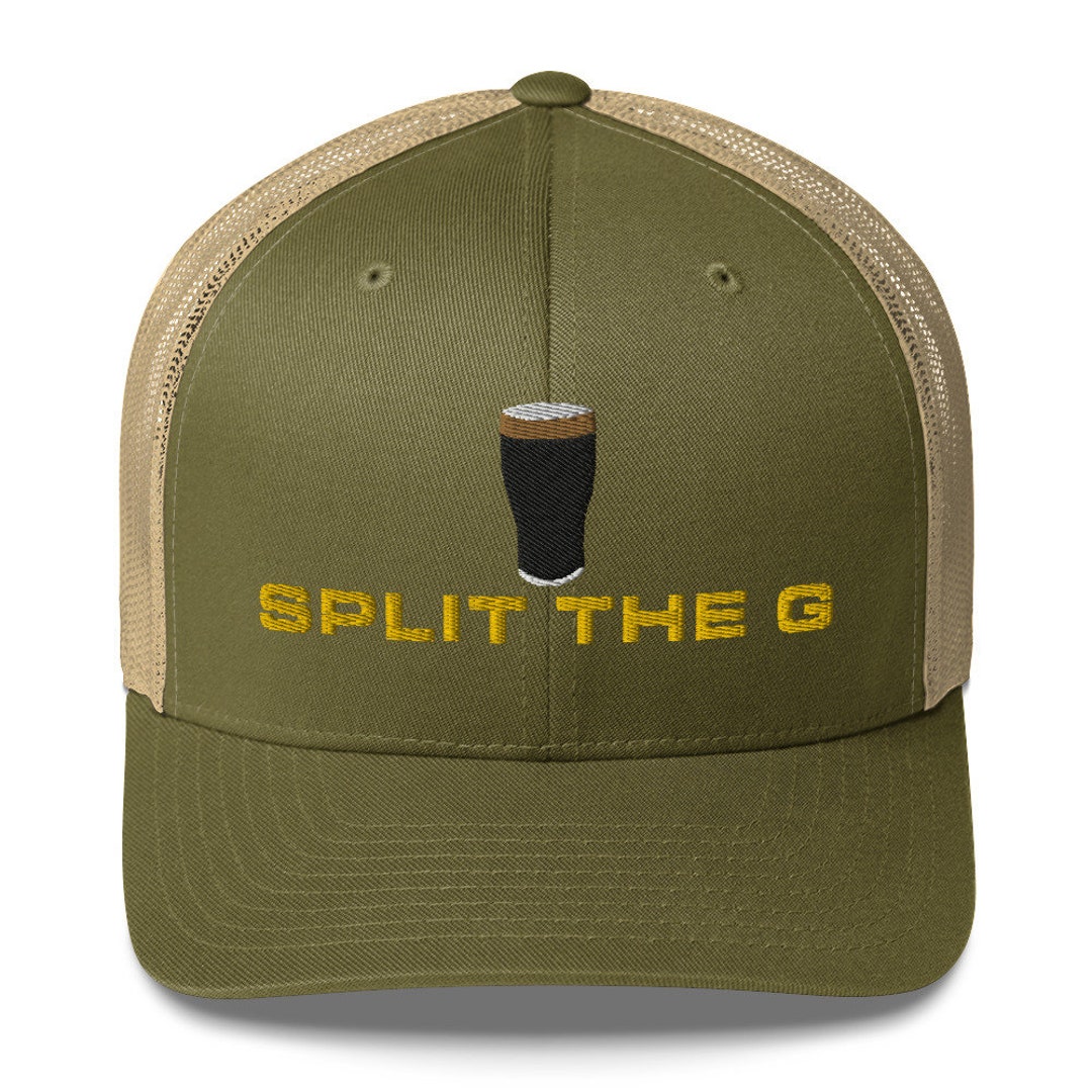 Split the G Guinness Pint Hat Embroidery Trucker Cap Hat Irish Guinness ...