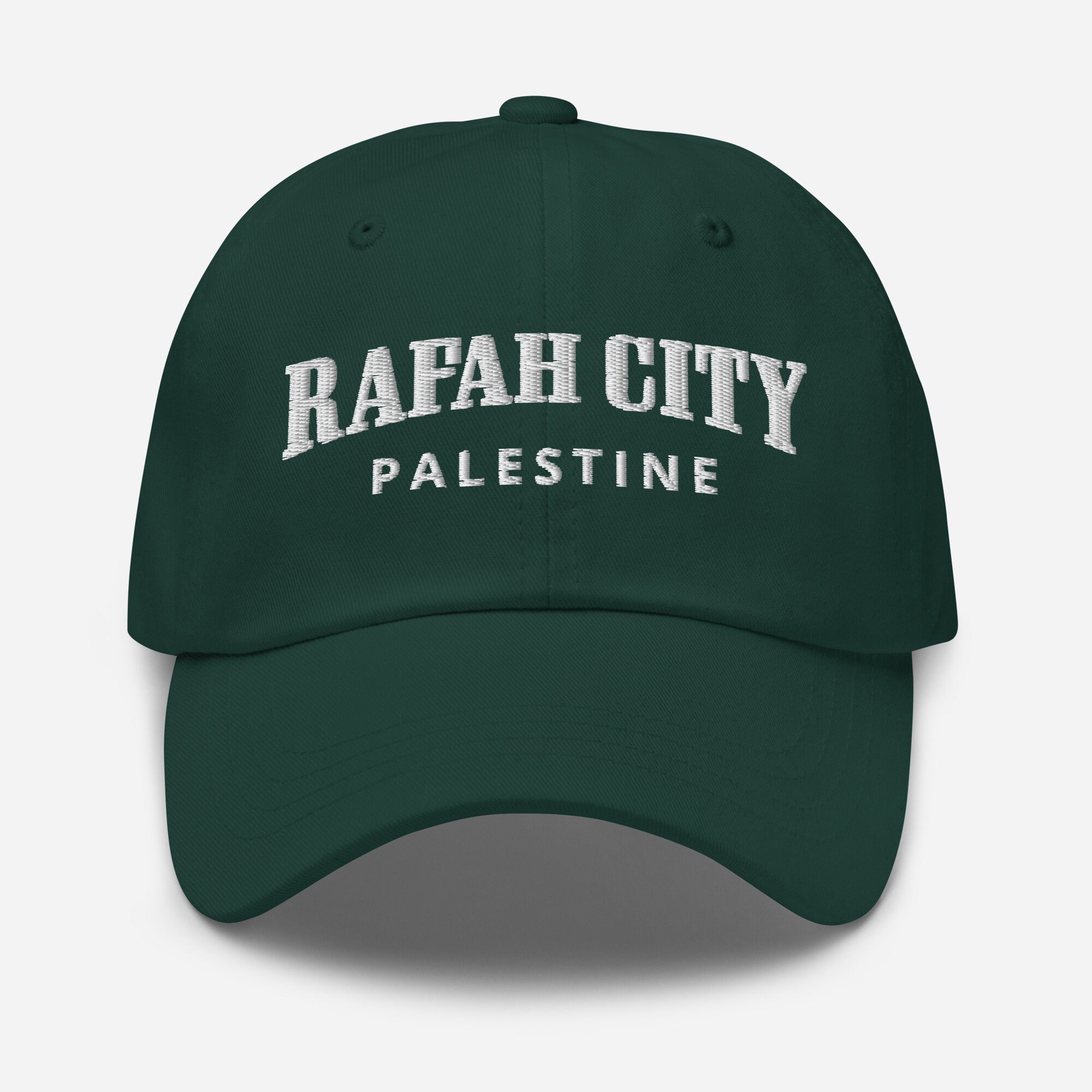 Free Palestine Hat Rafah City Embroidery Cap Save Gaza Humanity Freedom ...