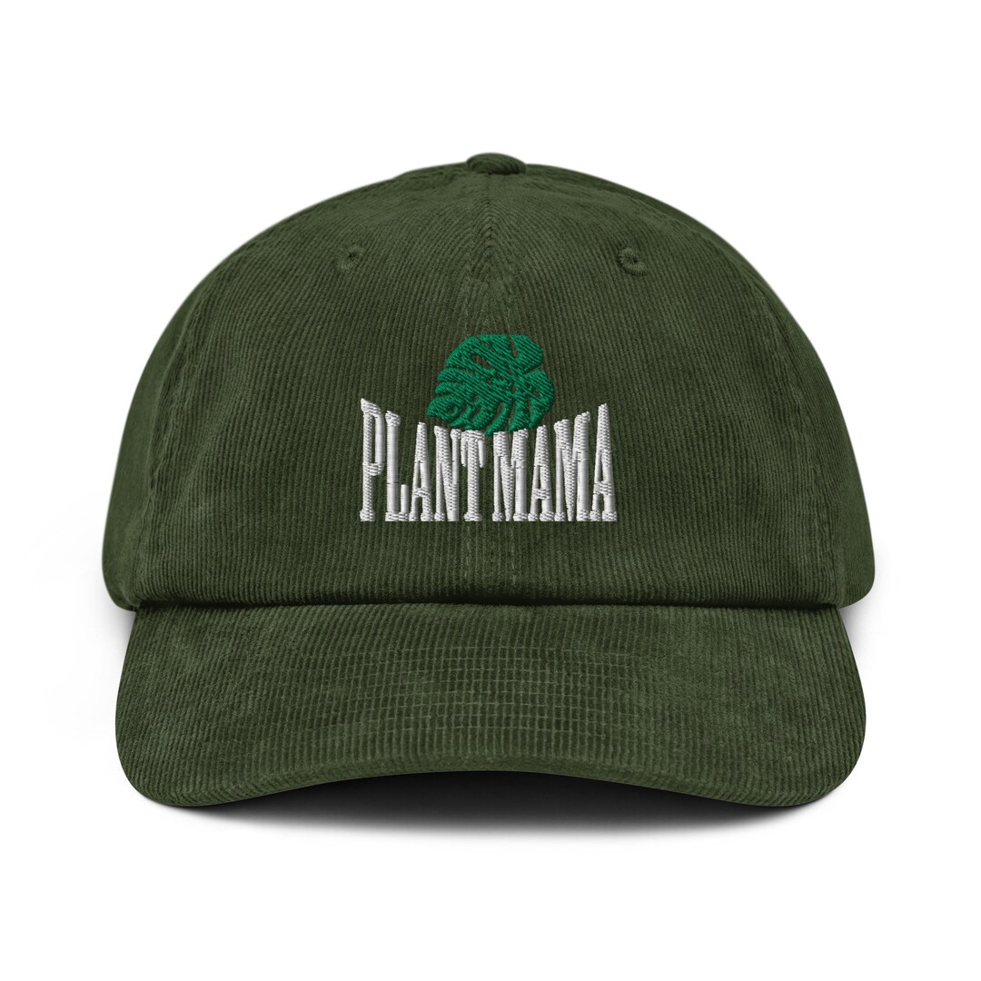 Plant Mama Hat for Plant Lover Gift Embroidery Corduroy Hat Plant Lady ...