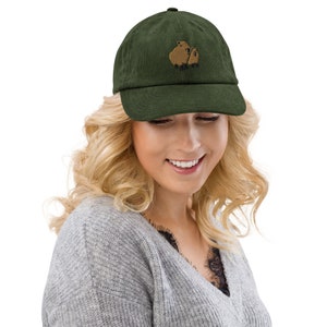 Capybara Hat Capybara Shirt Caby Happy Capybara Cap Embroidery Vintage ...