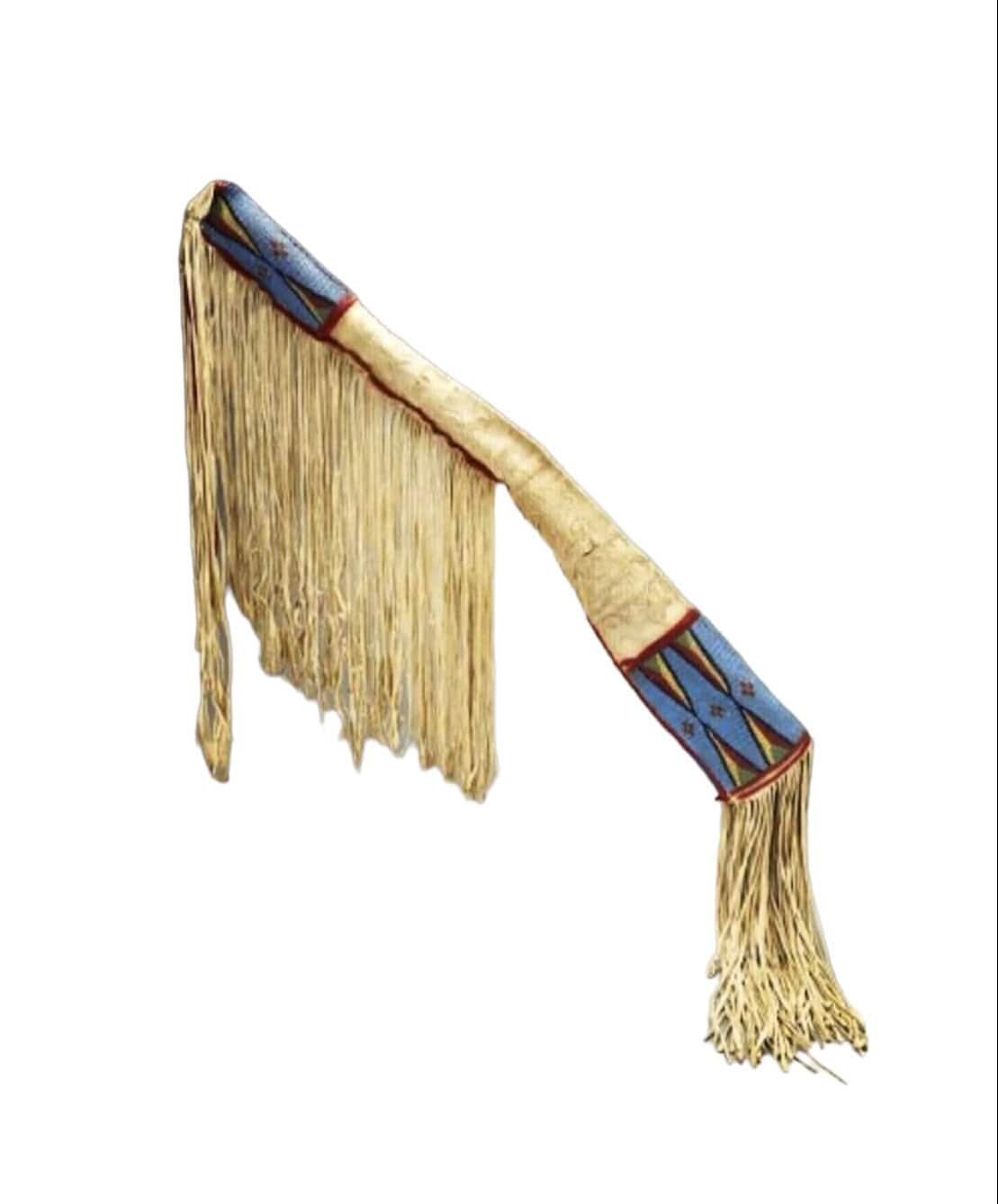 Indian Beaded Style Rifle Scabbard Native American Style Sioux Style ...