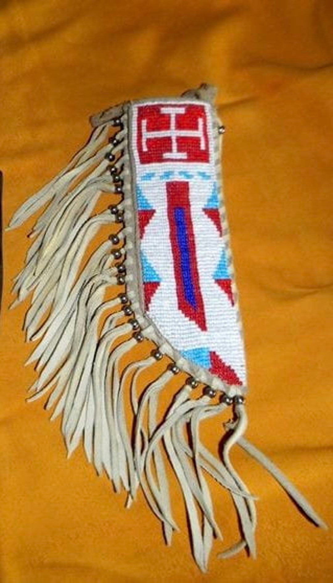 Indian Beaded Style Rifle Scabbard Native American Style Sioux Style ...