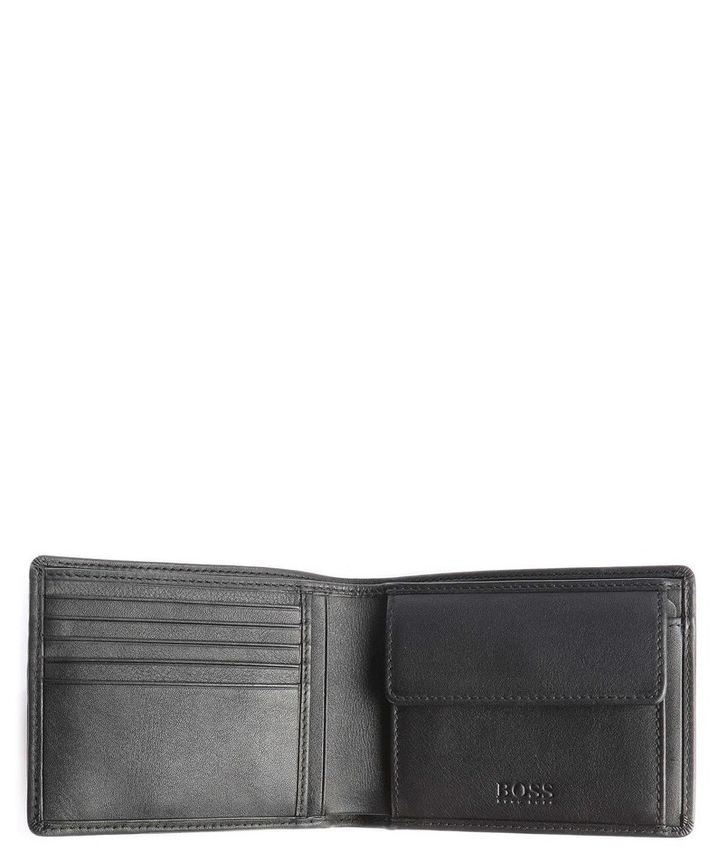 Hugo Boss Wallet Mens Bifold Leather Wallet Black Card Holder Gift - Etsy