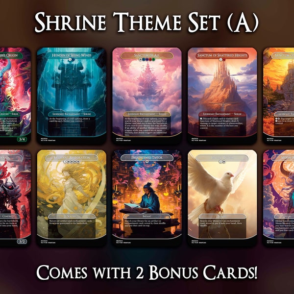 Mtg Shrine Token Proxy - Etsy