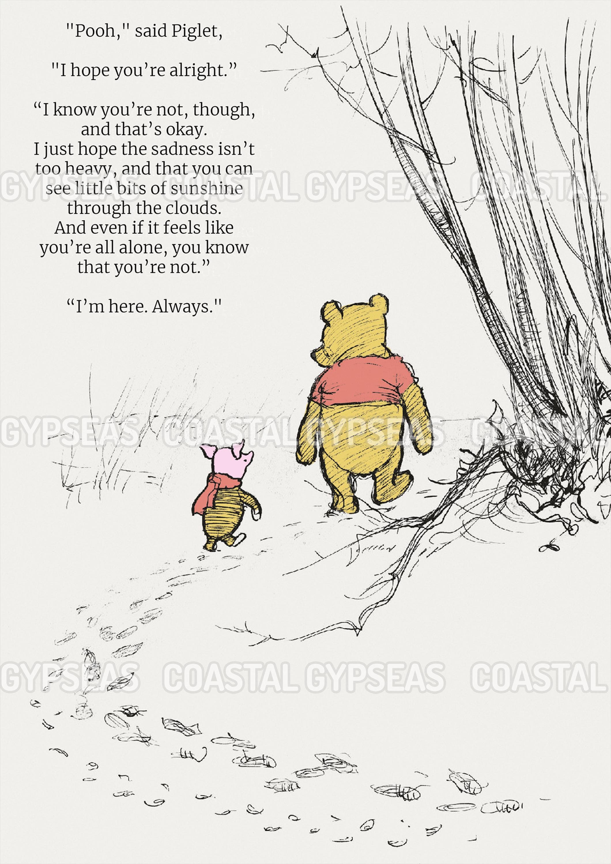 Winnie The Pooh Sad Quotes