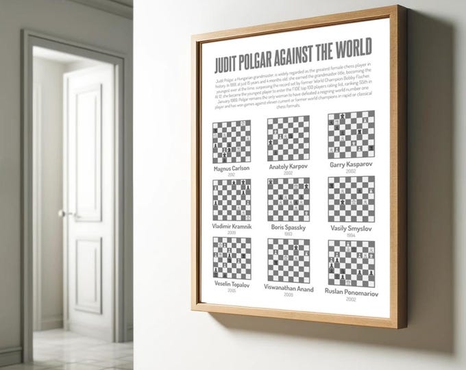 Hand Signed RARE Original Autograph of Hungarian Chess Grandmaster ...
