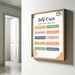 Self-care Digital Download Poster With Calming Colours Take a Breath - Etsy
