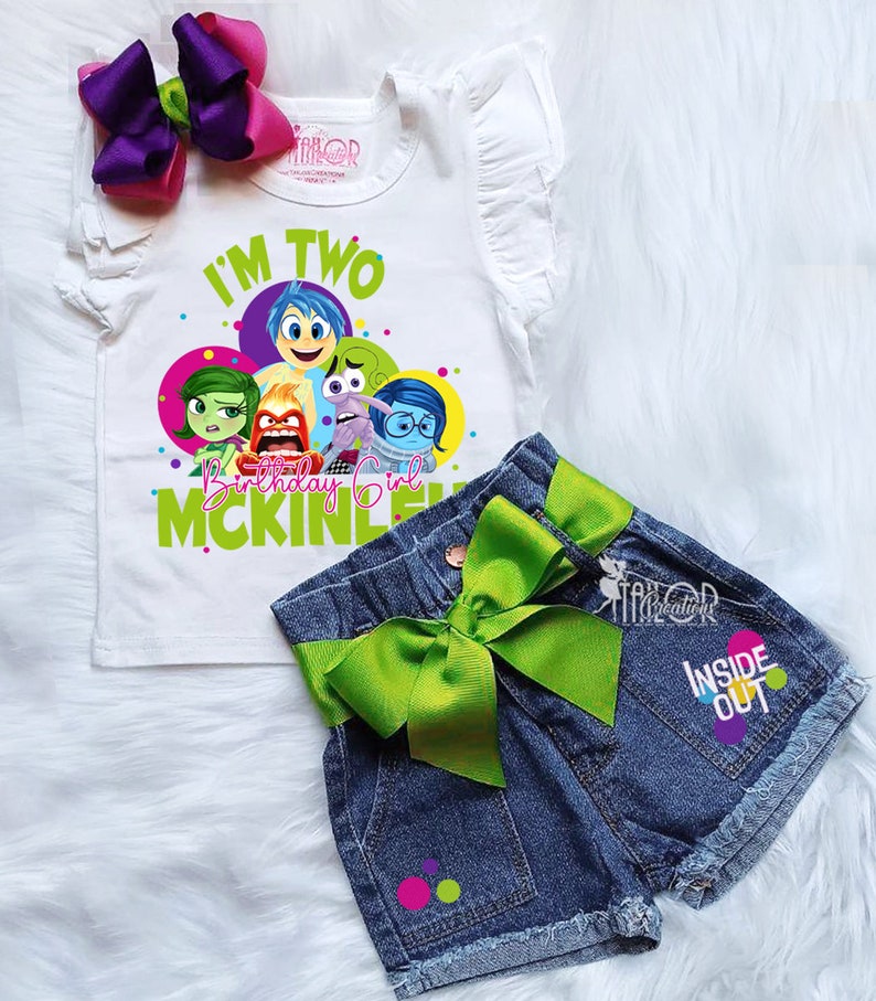 Inside Out Custom Birthday Shirt, Inside Out Party Shirt, Inside Out ...