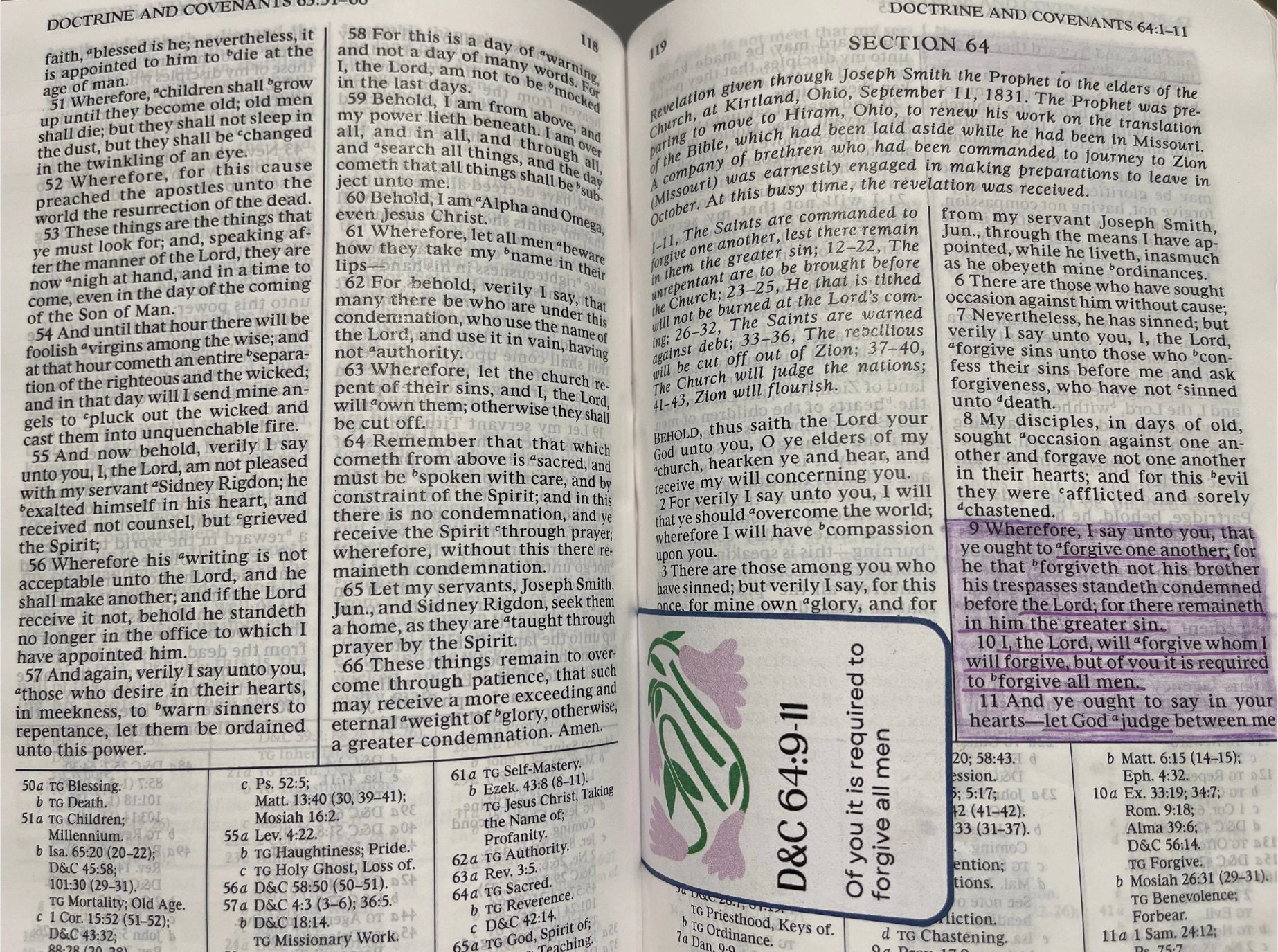 Book of Mormon Doctrinal Mastery Tip Ins Seminary Scripture Study BOM ...