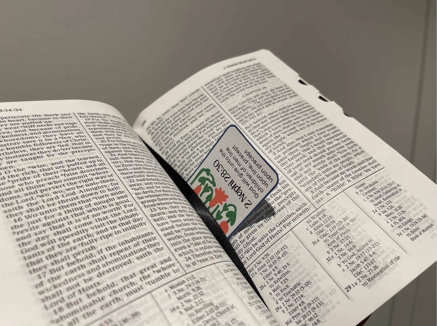 Book of Mormon Doctrinal Mastery Tip Ins Seminary Scripture Study BOM ...