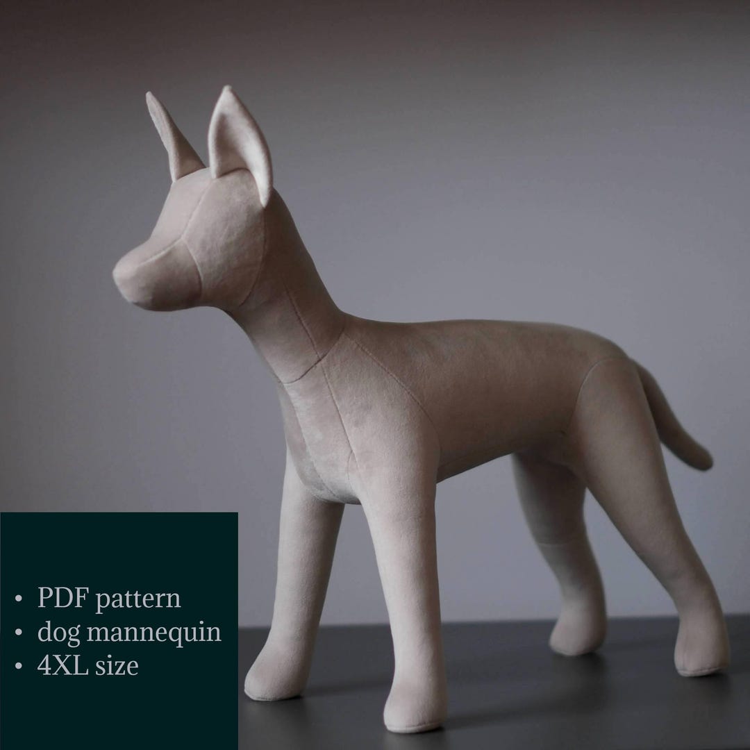 PDF Pattern for 4XL Size Dog Mannequin Step-by-step Sewing Guide to ...