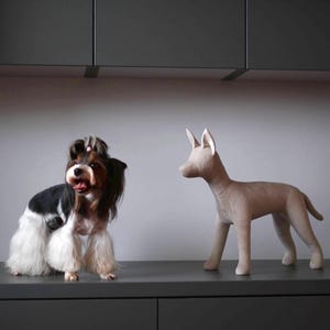 Sewing PDF Pattern for XL Dog Mannequin - DIY Realistic Stuffed Dog ...