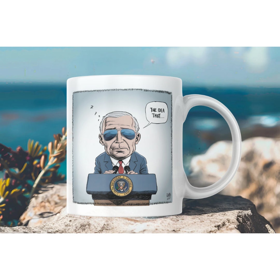 Political Humor Coffee Cup, Funny Sleepy Joe Mug, Election Mug, Funny ...