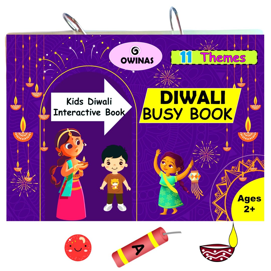 My First Diwali Busy Book – 11 Fun Learning & Festive Activities for ...