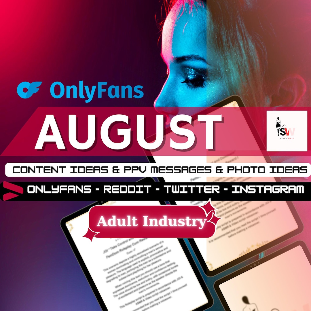30 Days of August Content Ideas for Onlyfans Creators Boost Engagement ...