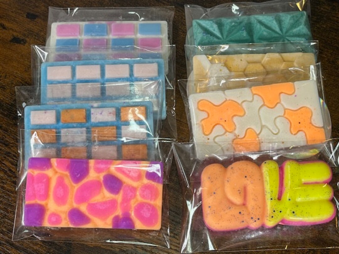 Wax Melt Snap Bar Box, 4 X Medium Bars 134g, Idea Gift Box, Letterbox ...