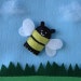 Bee Finger Puppet Bumblebee Puppet Felt Finger Puppet | Etsy