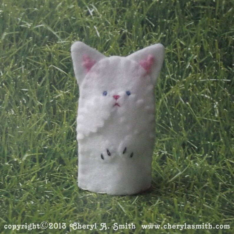 Kitty Cat Finger Puppets Select a Cat Golden Ginger - Etsy