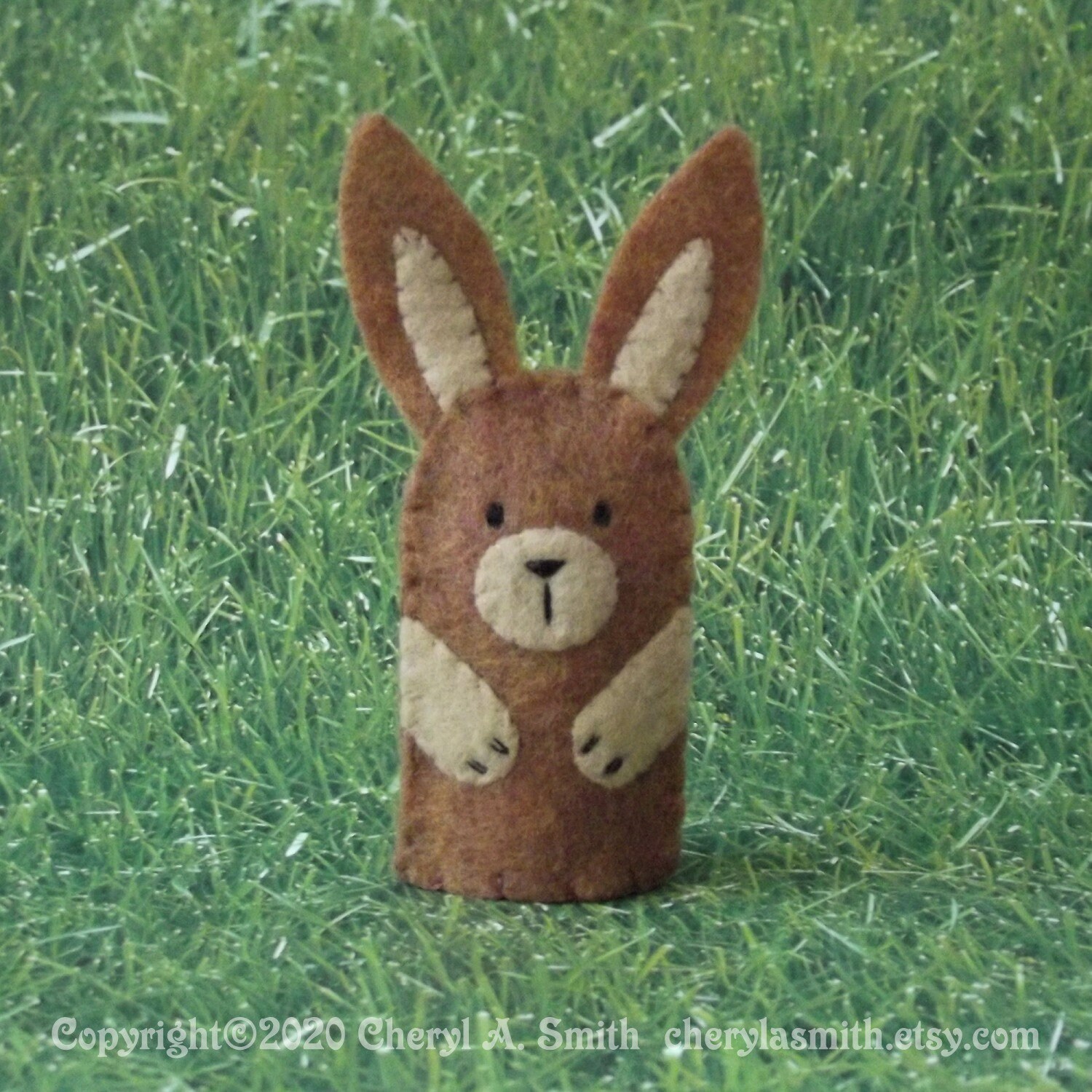 Bunny Finger Puppet Select a Color Bunny Pastel Bunny Pink - Etsy