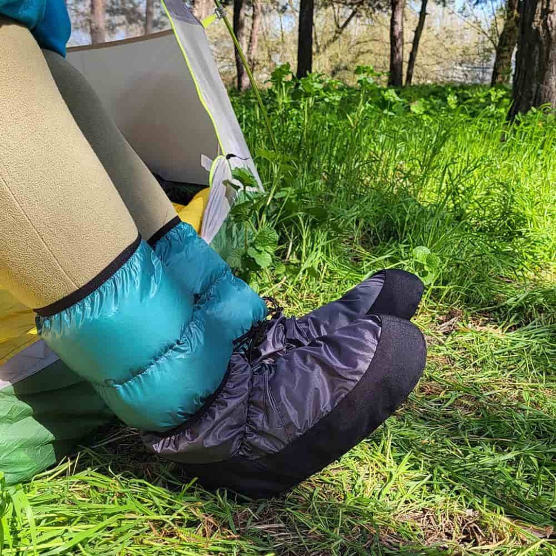 Bivvy Slippers Shoes for Camping, Backcamping, Trekking or Hiking the ...