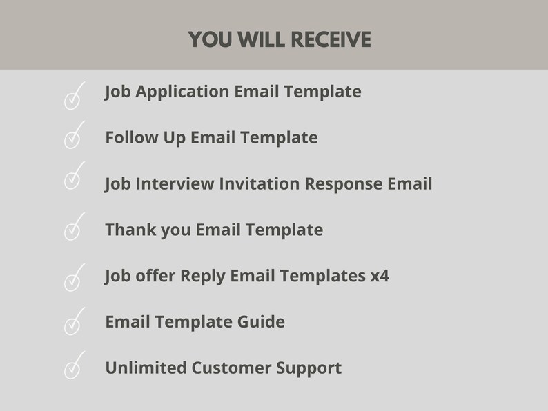 Job Application Email Templates - Easy-to-use, Streamline Your Hiring ...