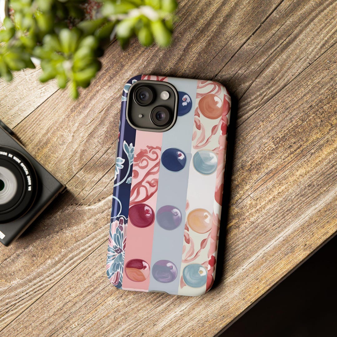 Hand Drawn Style Spring Patterns Collage Aesthetic Cute Phone Case ...