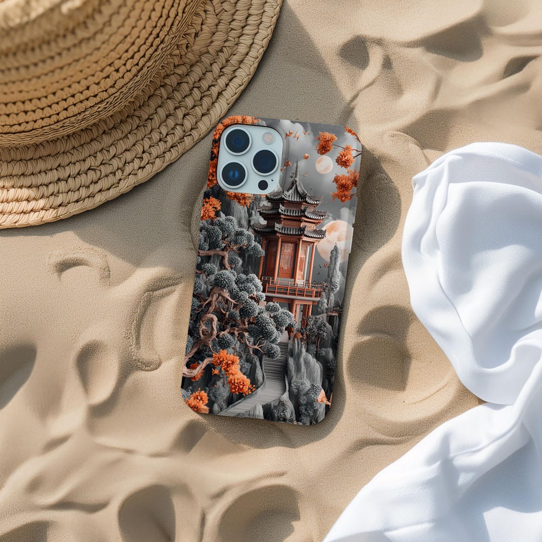 3D Chinese Traditional Art Jade Carving Cute Aesthetic Phone Case ...