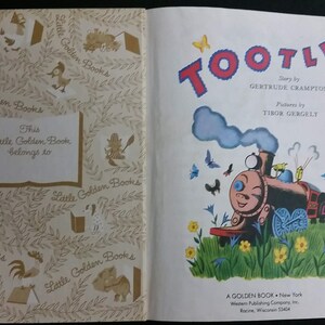 Tootle, Vintage Little Golden Book, Story by Gertrude Crampton ...