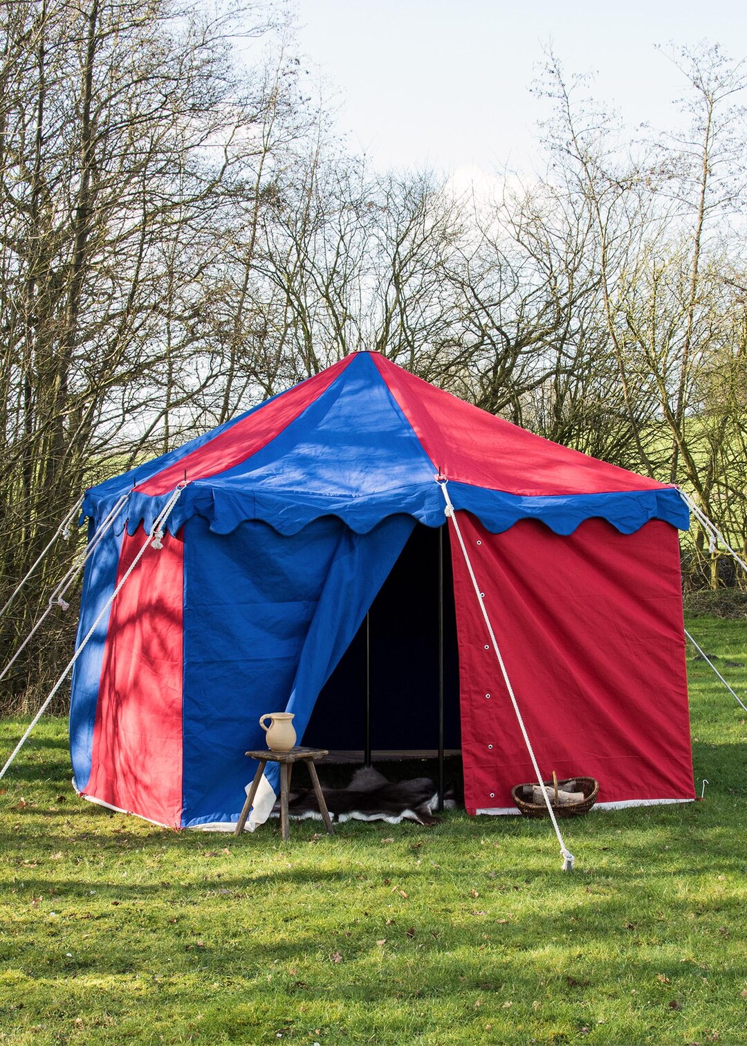 LARP Tent 3 X 3 M Medieval Knight Tent - Etsy