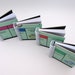 12 Recycled Mini Journal - Monopoly Notebook - Upcycled Notebooks ...