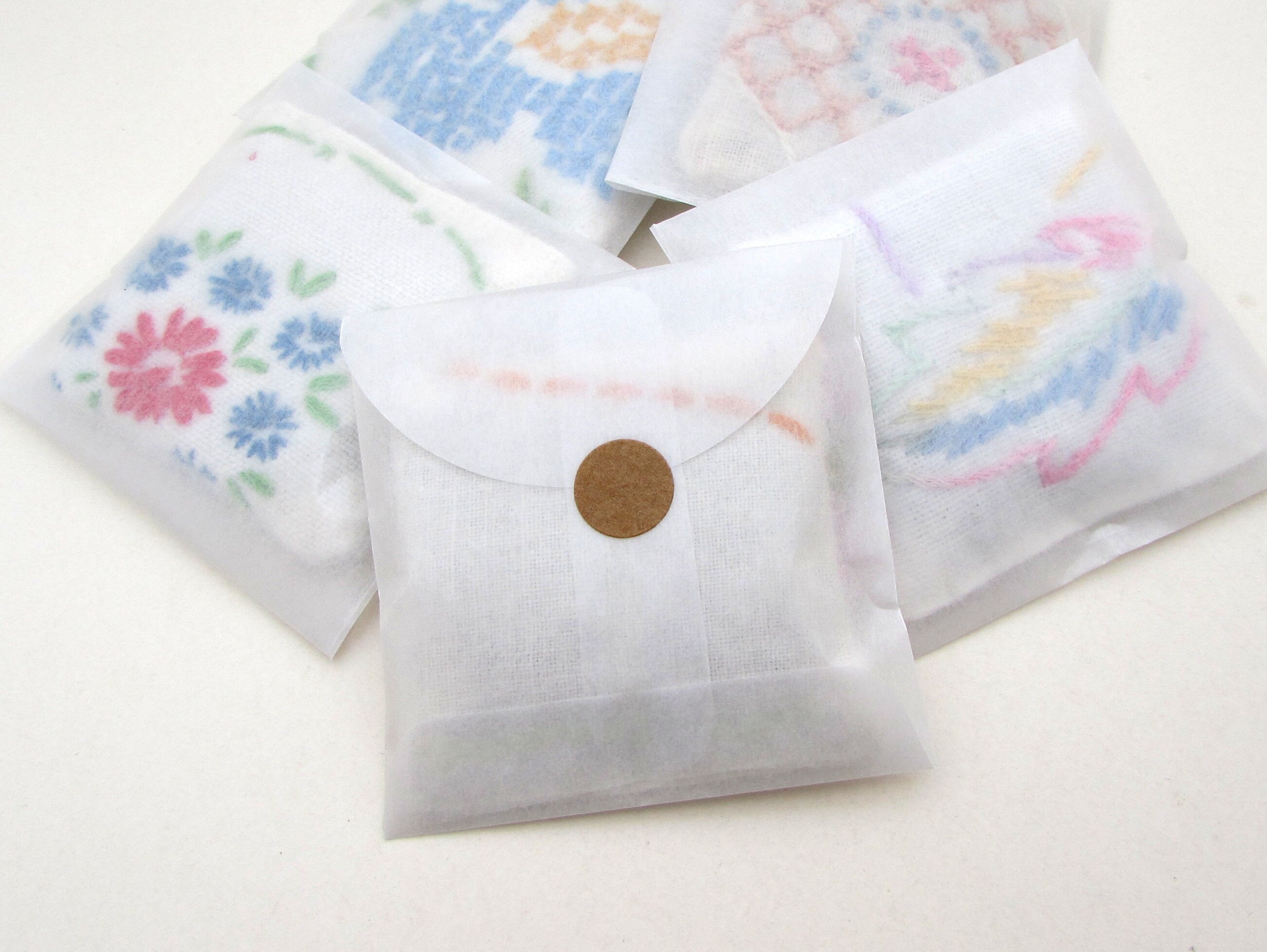 10 Dried Lavender Sachets - Embroidered Sachets - Stocking Stuffers ...