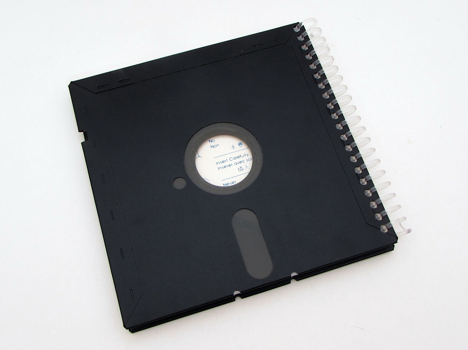 1980s Floppy Disk Journal - Recycled Notebook - Large Floppy Journal ...