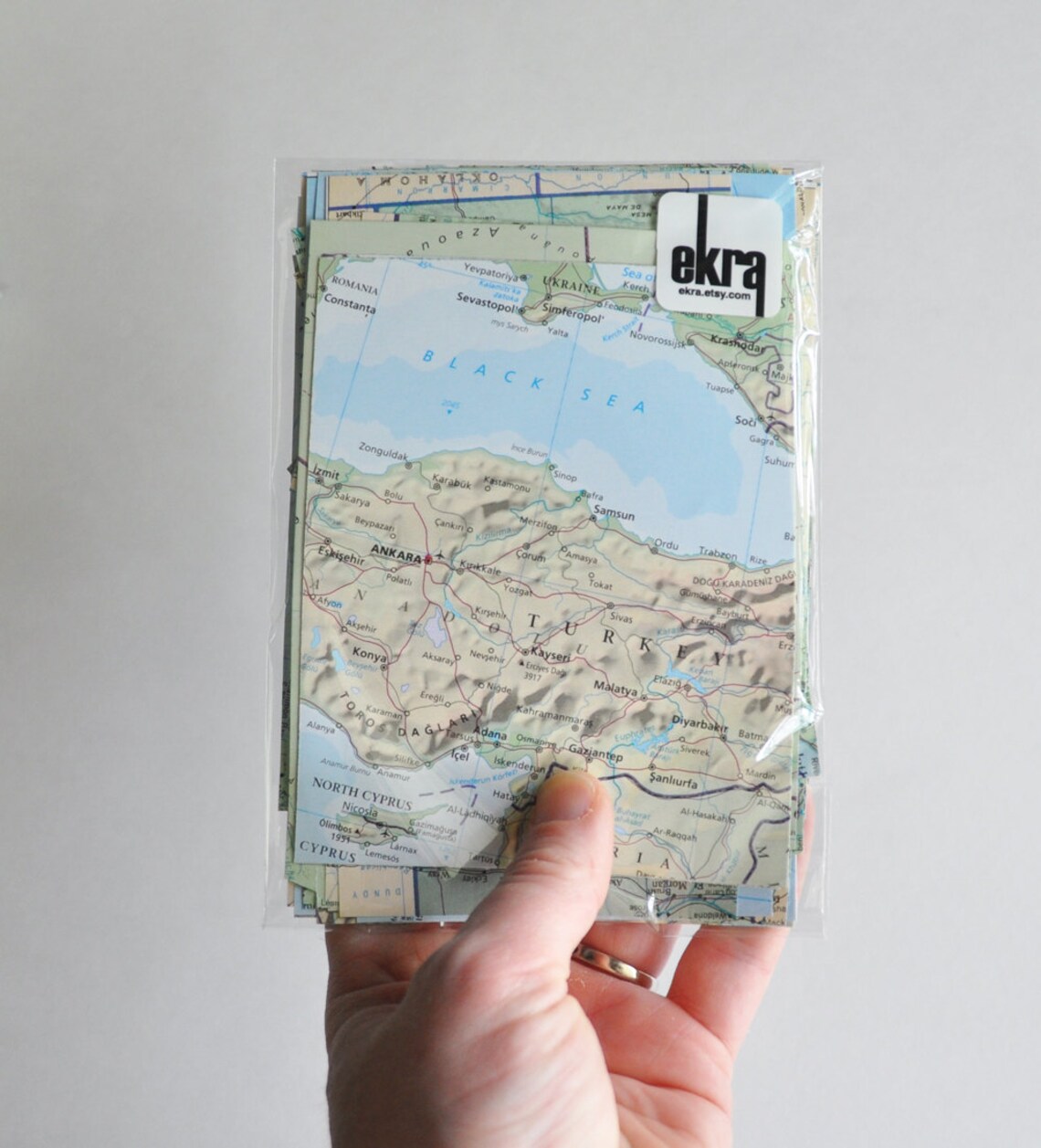 Map Paper Scrap Pack Wedding DIY Decorations Travel Themed - Etsy