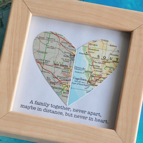 Gift for Parents Personalized Gift Long Distance Family - Etsy