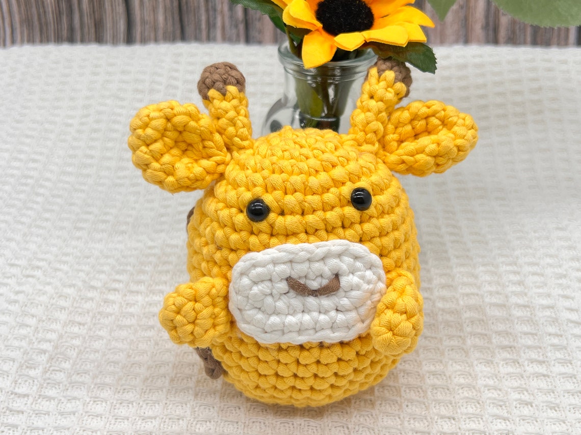 Crochet Giraffe Pattern Amigurumi Giraffe Pattern, Baby Giraffe Pattern ...