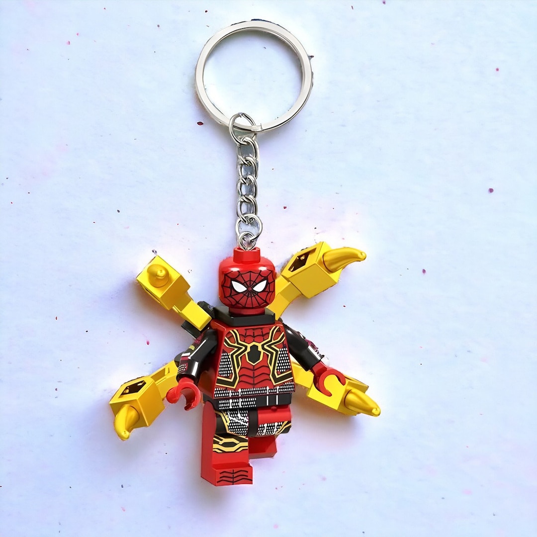 Spider Man Keychain Spider Keychain Marvel Super Heroes Keychains ...